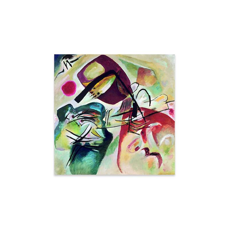 With Black Arch Print On Acrylic Glass by Wassily Kandinsky - Overstock ...