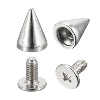 Screw Back Stud Rivets Spikes Zinc Alloy for DIY - Bed Bath & Beyond ...