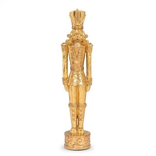 Gold Standing Soldier Statuette - Bed Bath & Beyond - 41542684