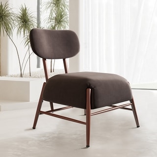 BELLEZE Quinton Velvet Accent Chair, Vintage Armless Seating, 4 Colors ...