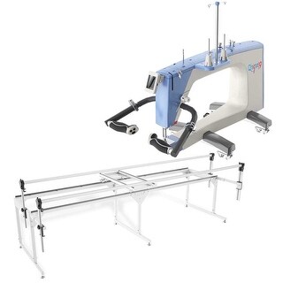 Grace Q'Nique 19 Longarm Quilting Machine with Q-Zone Queen Frame - Bed ...