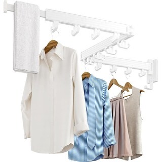 Wall Mount Clothes Drying Rack - Bed Bath & Beyond - 42310856