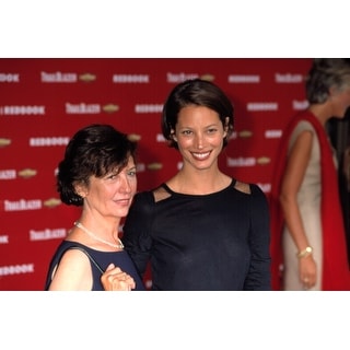 Christy Turlington And Her Mother At The Redbook Mothers And Shakers ...