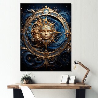 Designart "Zodiac Calestial Harmony " Astrology Wall Art - Bed Bath ...