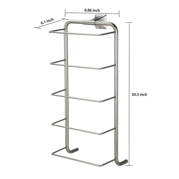 Wall Mount 4 Tier Towel Rack - Bed Bath & Beyond - 37953327