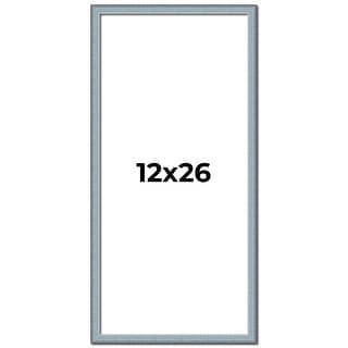 12x26 Frame Rustic Sky Blue Solid Wood Picture Frame | 0.75 Inch - Bed ...