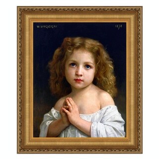 Design Toscano 'Little Girl, 1878' Made-to-order Canvas Painting - Bed ...