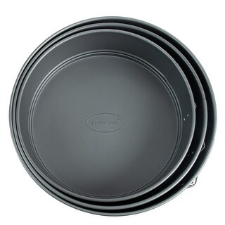 Kitchen Details 3 Piece Round Spring form Pan - Bed Bath & Beyond ...