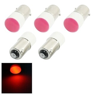 5pcs Electrical BA9S Mounted Red LED Indicator Light Lamp Bulb 24V 5A ...