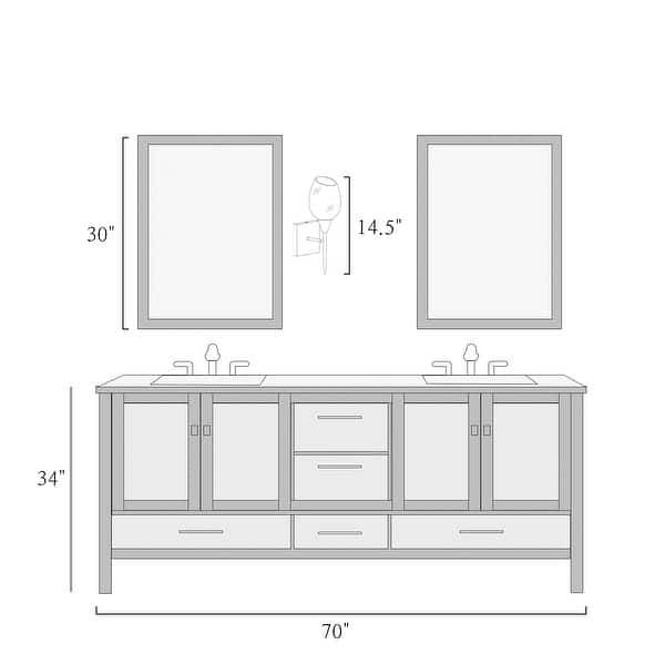 Coria Modern Transitional 1-light Black Gold Wall Sconce Glass Bathroom Wallchiere lighting - 14 ...