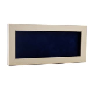 12x24 Shadow Box Frame White Washed Wood | 3/4" Usable Display Depth ...