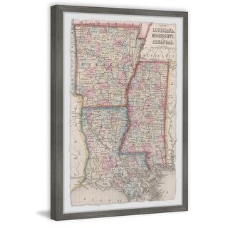 'Tri State' Framed Painting Print - Bed Bath & Beyond - 33983861