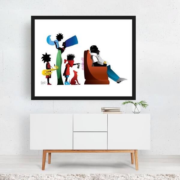 The Simpsons Illustrations African American Art Art Print/Poster - Bed ...