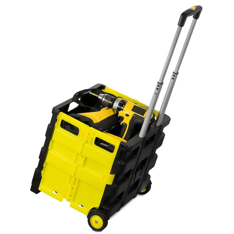 Mount-It! Rolling Collapsible Utility Cart - MI-904 - Overstock - 26232783