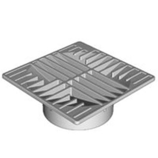 Hancor 0642SDB Square Grate Drain Fitting 6", Black - Bed Bath & Beyond ...