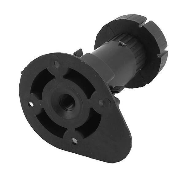 Adjustable Height Black Plastic Kitchen Cabinet Cupboard Plinth Foot ...