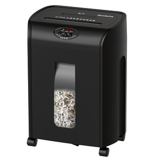 Paper Shredder 10 Sheet Micro Cut Paper Shredder with 4.76-Gallon Pull ...