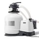 Intex 26651EG 3,000 GPH Above Ground Pool Sand Filter Pump with ...