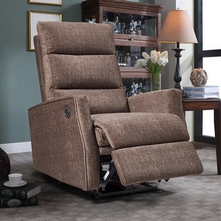 Electric Power Recliner Chair Reclining Single Sofa Chair for Living ...