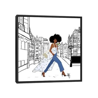 iCanvas "Parisienne" by Nicholle Kobi Framed Canvas Print - Bed Bath ...