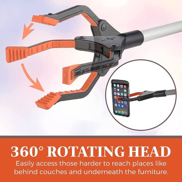 Reacher Grabber Tool - (2-Pack) 32-Inch-Long Folding Picker Upper ...