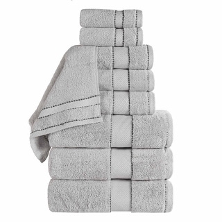 Blue Nile Mills Egypt Produced Giza Cotton Dobby Ultra-Plush Thick Soft ...
