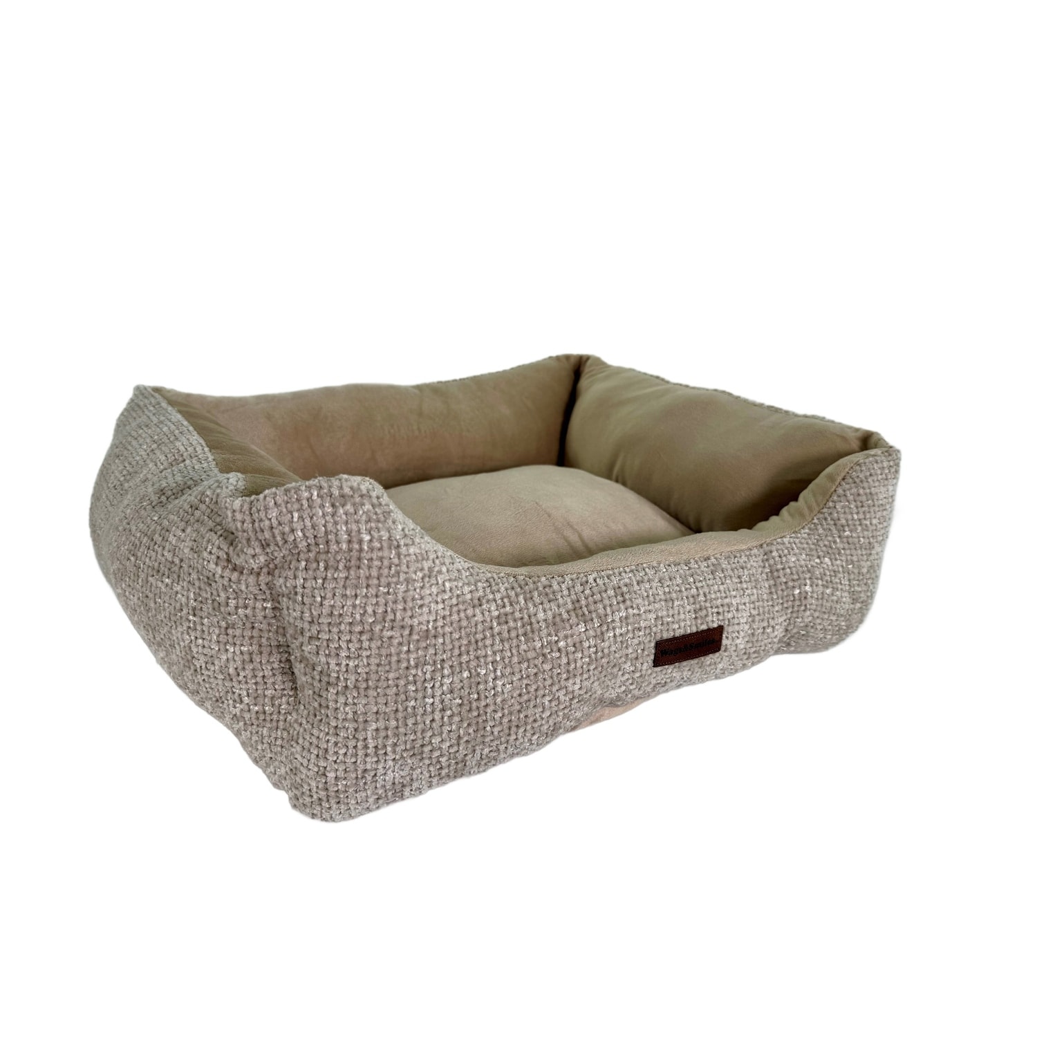 smiley dog bed