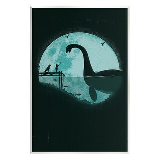 Stupell Girl & Loch Ness Wall Plaque Art Jay Fleck - Bed Bath & Beyond ...