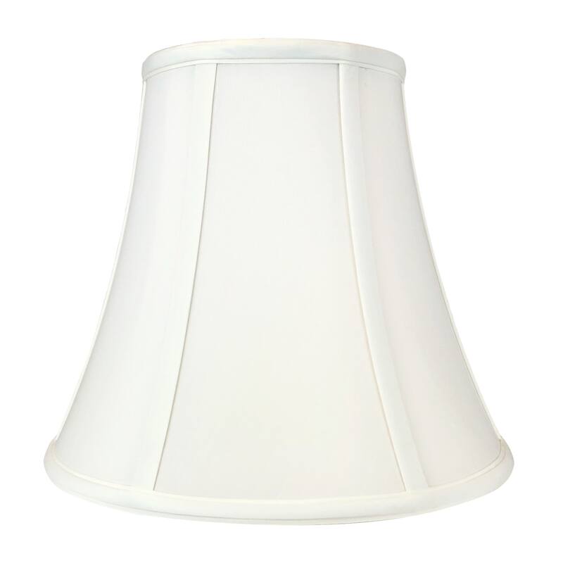 Royal Designs True Bell Basic Lamp Shade, V Notch Fitter, White ...