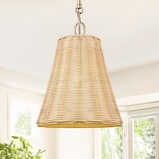 Romision Boho Rattan Chandelier Pendant Light - Bed Bath & Beyond ...