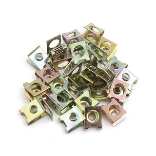 30Pcs Hole Spring Metal Retainer Door Pannel Screw U-Type Clips Rivets ...