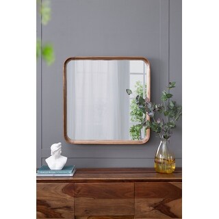 Square Wall Mirror for Living Room Bathroom Entryway - Bed Bath ...