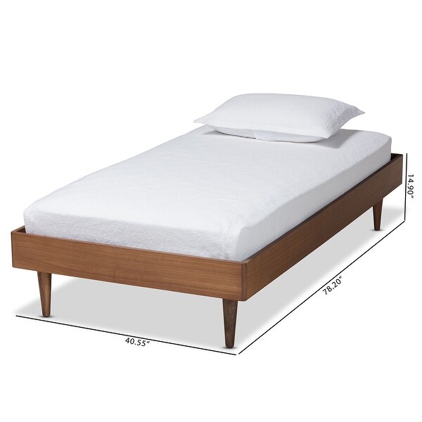 Rina wood platform bed store