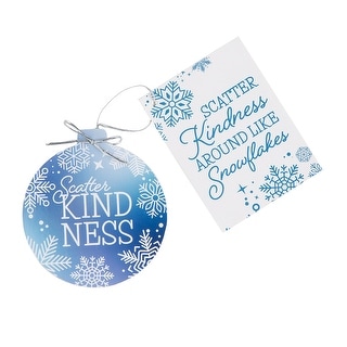 Kindness Ornaments with Card, Christmas, Home Decor, 12 Pieces - 4 ...