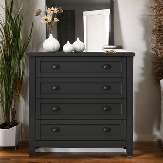 Drawer Dresser Bar Cabinet Side Cabinet Solid Wood Frame Shell Handle ...