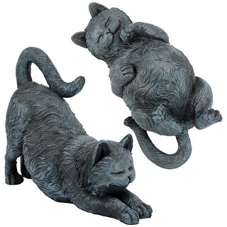 Design Toscano Playful Cats Statue Collection: Set of Two - Bed Bath ...