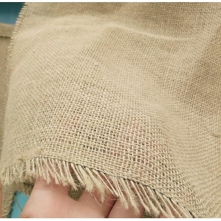 Natural jute burlap fabric - Bed Bath & Beyond - 36783603