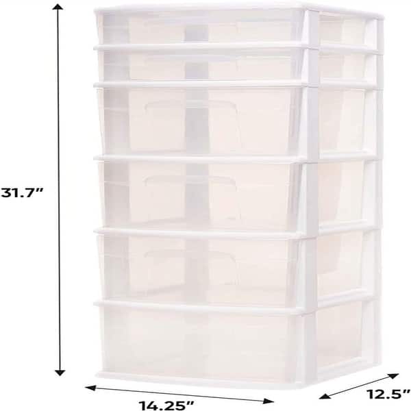 6-Drawer Plastic Home Office Bedroom - Bed Bath & Beyond - 40131240