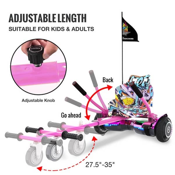 hoverboard with seat