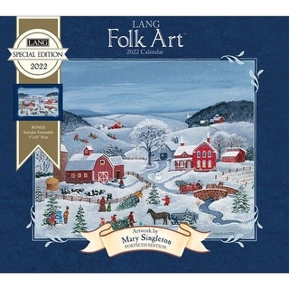 The Lang Companies, Lang Folk Art 2022 Special Edition Wall Calendar ...