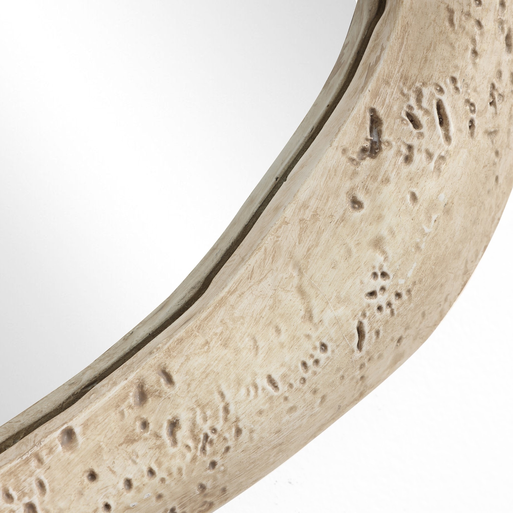 travertine wall mirror