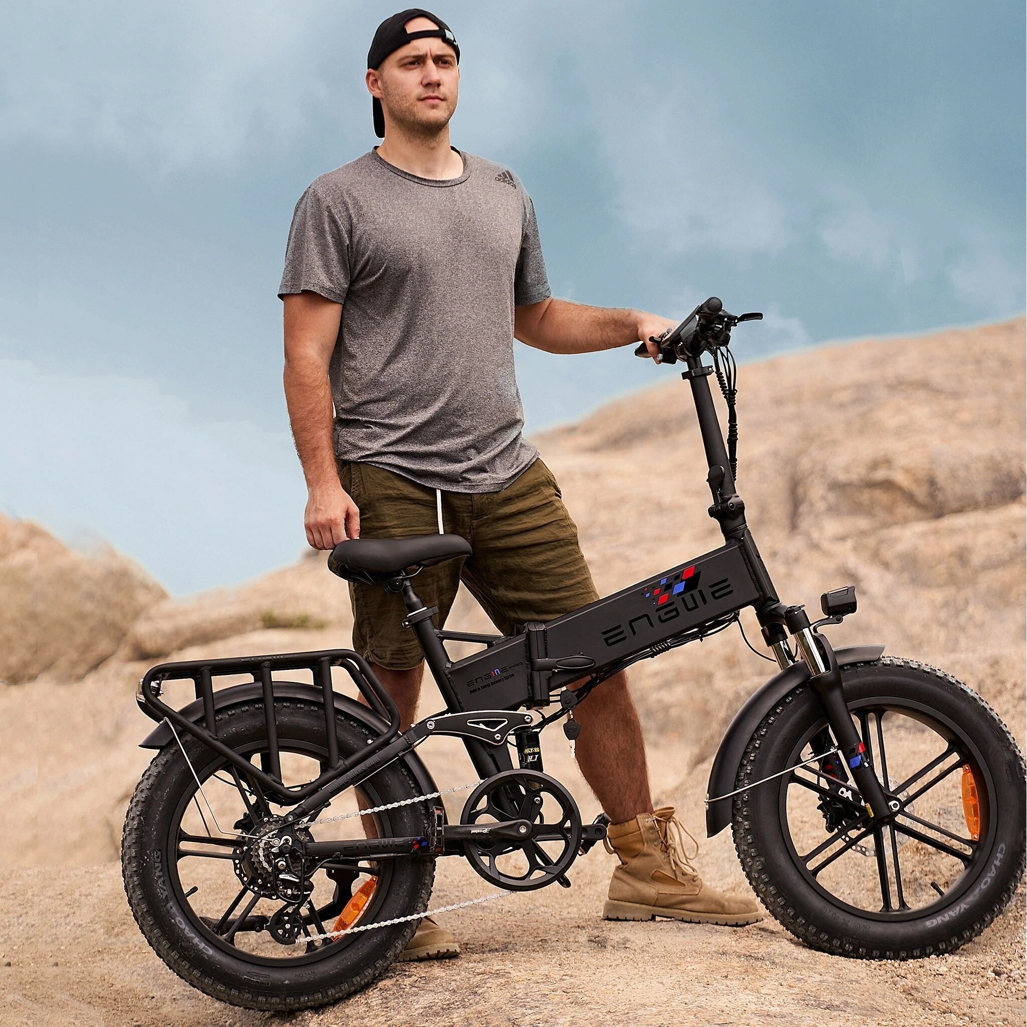 26" 1500W Foldable Electric Mountain Bicycle 48V 12.8Ah Battery - Bed ...