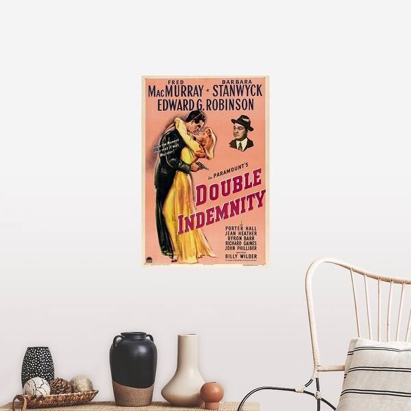double indemnity poster