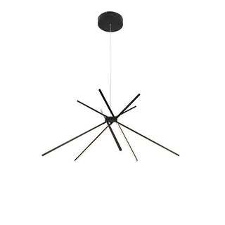 Matte Black Metal LED Lighting - Bed Bath & Beyond - 29235706