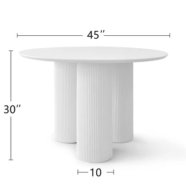 45" Pedestal Dining Table - Bed Bath & Beyond - 38407657