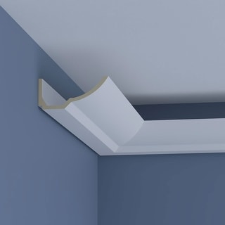 3 1/8"H x 7"P x 96"L Benjamin Crown Moulding - 1-Pack - Bed Bath ...