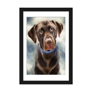 iCanvas "Chocolate Lab Portrait" by Rachel Parker - Bed Bath & Beyond ...