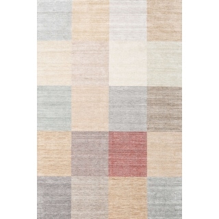 Ahgly Company Machine Washable Contemporary Tan Brown Area Rugs - Bed ...