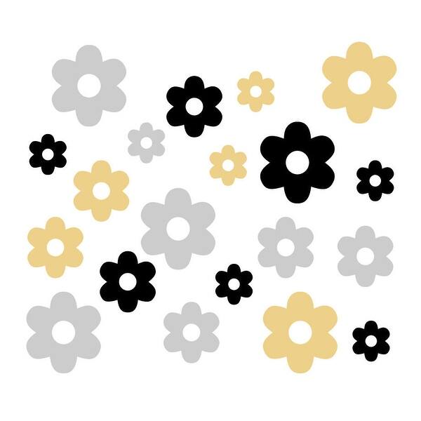 20 Mixed Flower Power Decals 2"-4" for Vehicles and Kayaks - Bed Bath ...