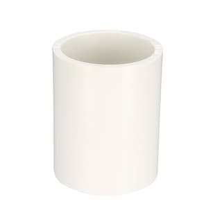 Straight Pipe Fitting Coupling Adapter Connector 10 Pcs - White - 32mm ...